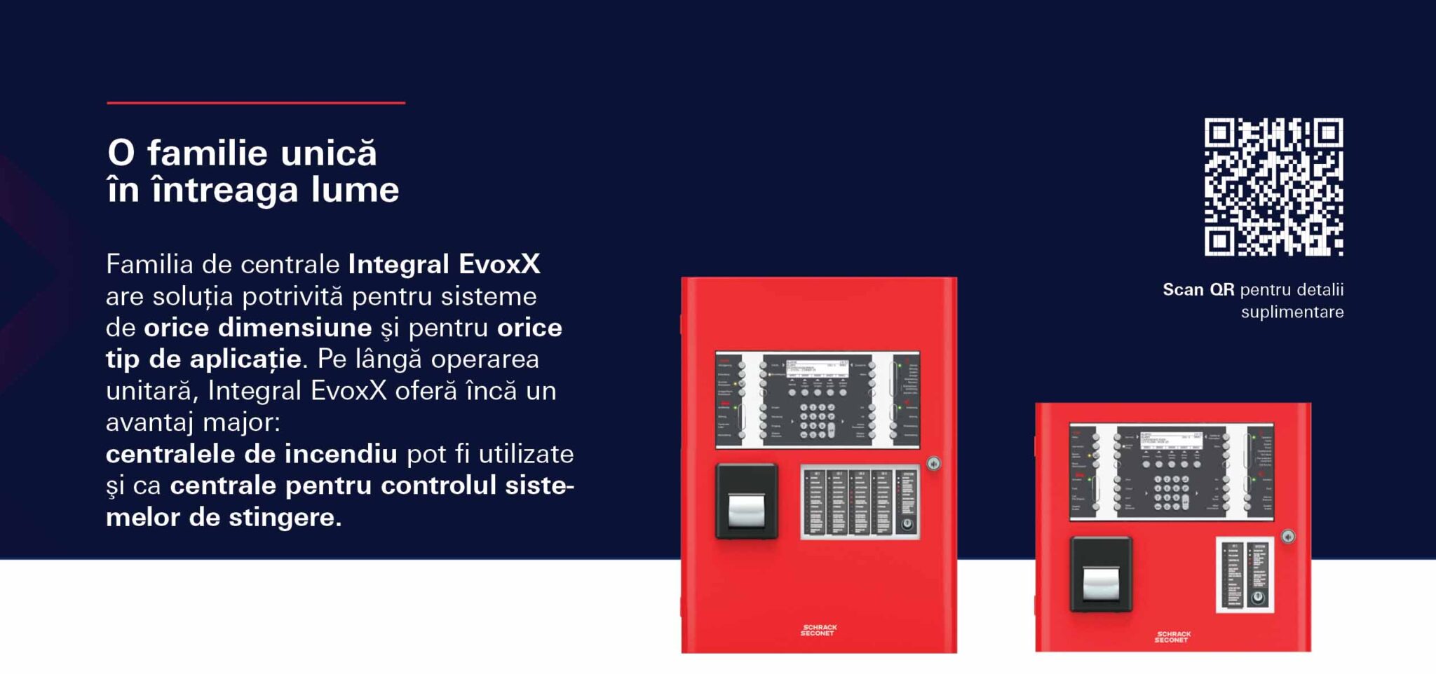 Centralele de incendiu Integral EvoxX de la Schrack Seconet